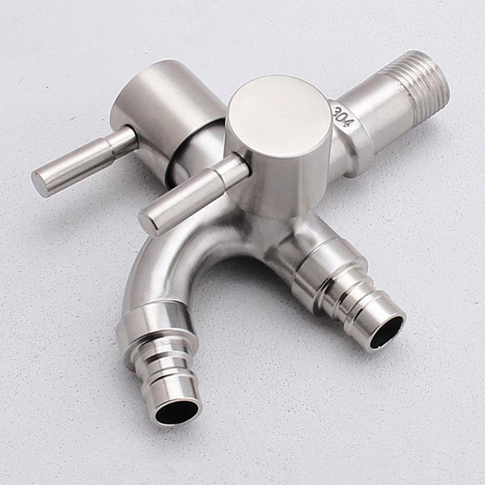 Baokemo Bathroom Faucet Stainless Steel Multifunctional Two Way Control ...
