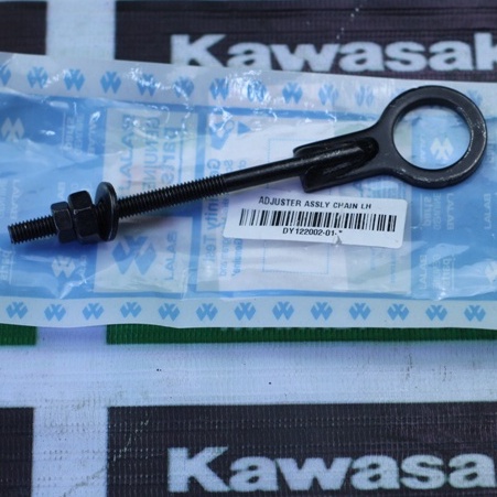 CHAIN ADJUSTER Kawasaki CT125 Genuine LEFT DY122002 RIGHT DY122004 ...