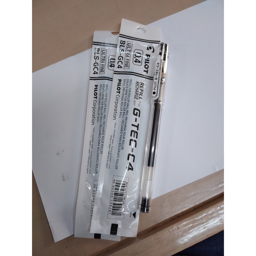 PILOT G TECH .4 AND G TECH .3 color black | Shopee Philippines