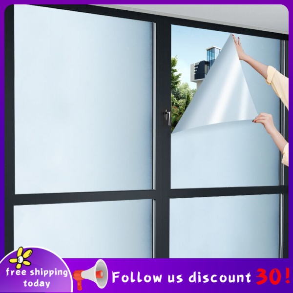 Glass Sticker Frosted Anti-Peeping Window Sticker Static Self-Adhesive ...