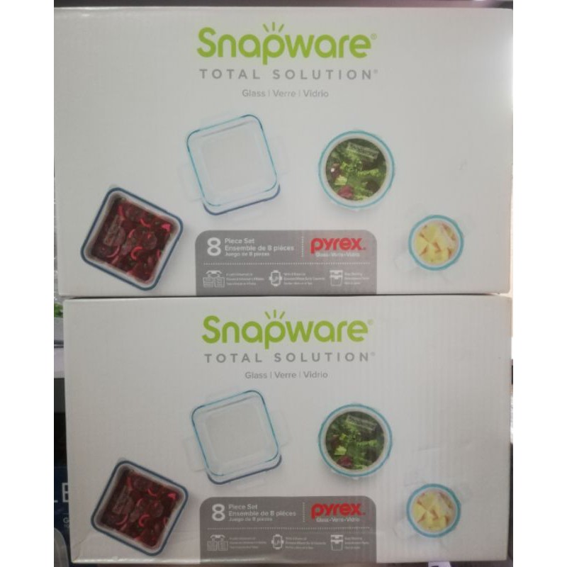 Snapware Total Solution 8piece Set | Shopee Philippines