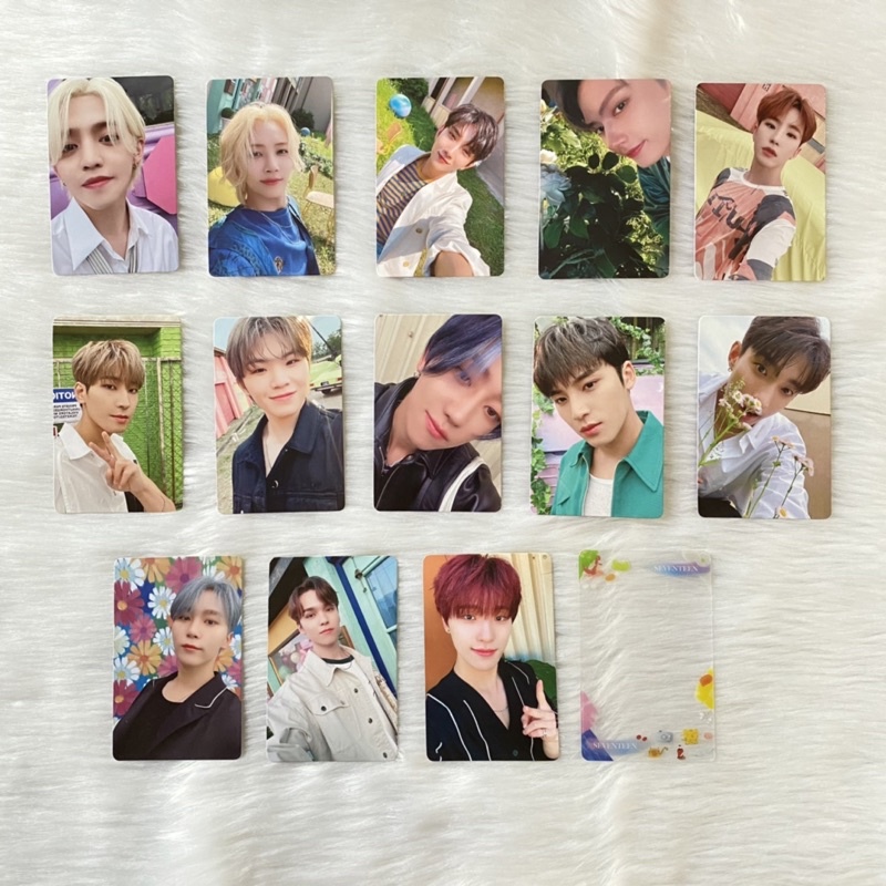 Seventeen Your Choice Yizhiyu YZY Ver. C Photocards | Shopee Philippines
