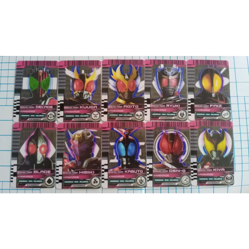 Kamen raider Decade(Kamen raider) Card | Shopee Philippines