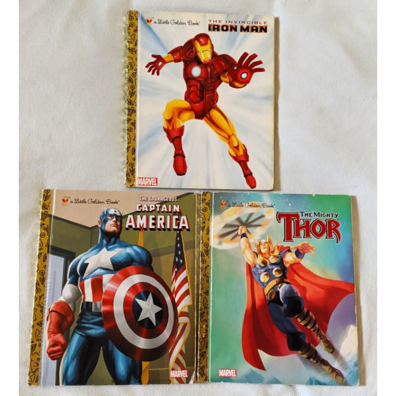 Take-All Little Golden Book Marvel Edition | Shopee Philippines