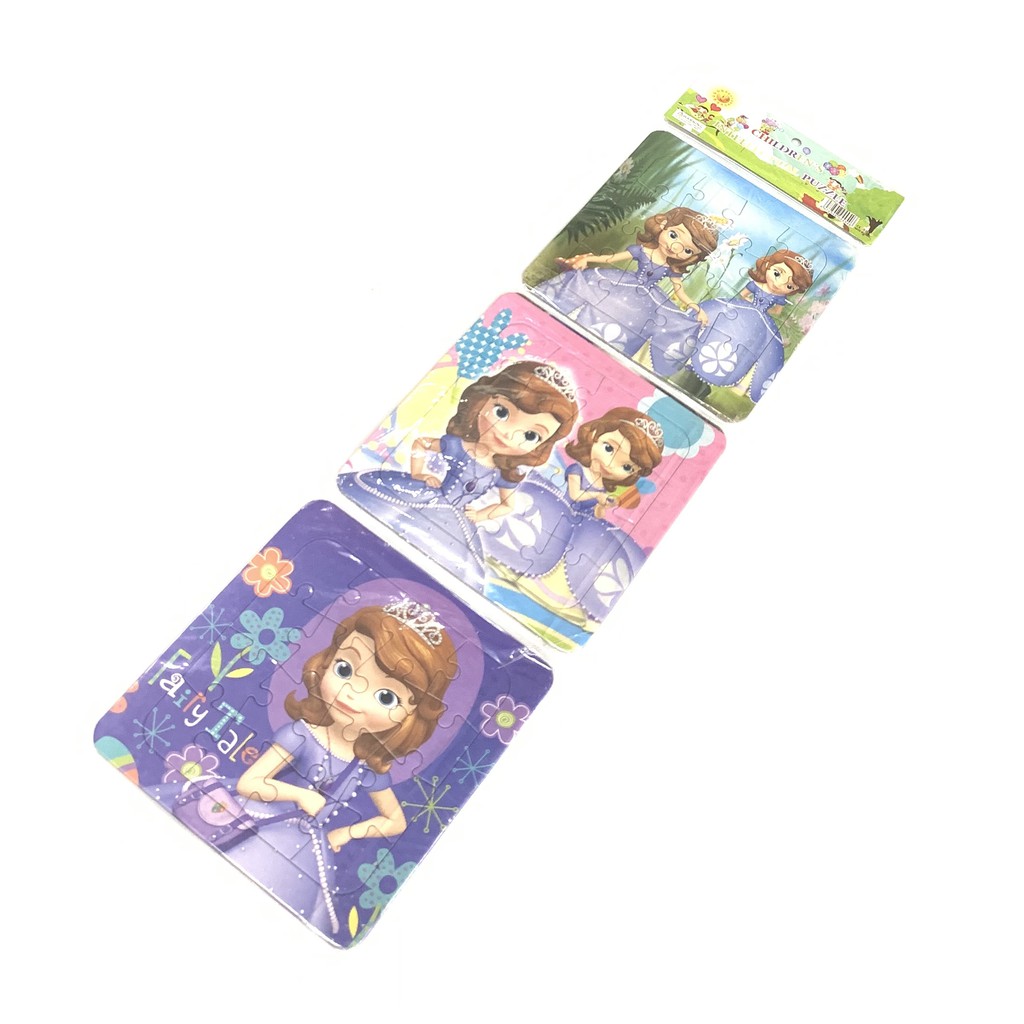 sofia the first 3in1 puzzle games prizes gift aways for loot bag ...