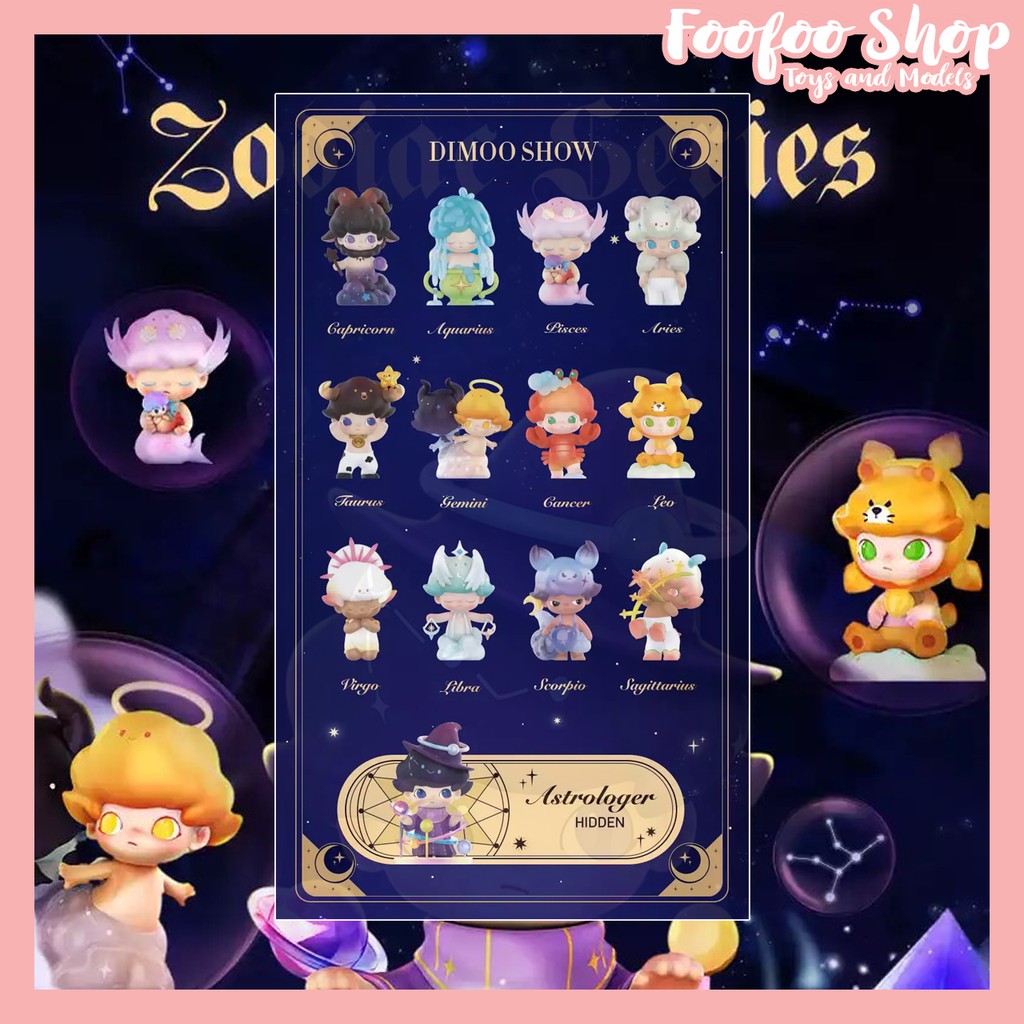 Dimoo - Zodiac Series Figures POP MART Blind Box | Shopee Philippines