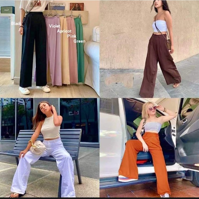 VAMPIRE COTTON WIDE LEG SQUARE PANTS FOR WOMEN FIT SMALL TO XXL ...