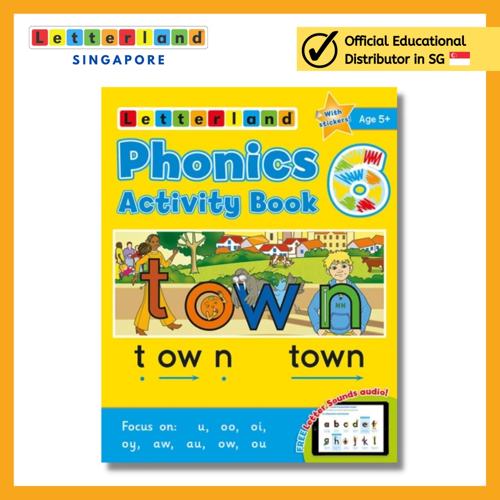 Letterland Phonics Activity Book 6 | Shopee Philippines