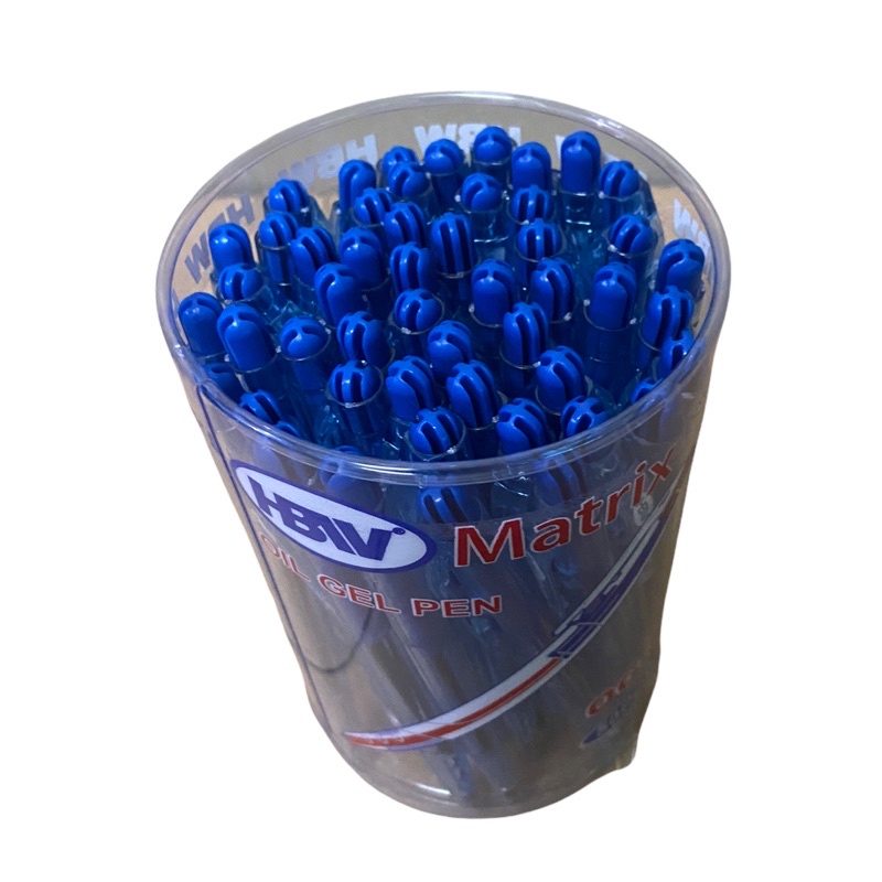 Original HBW MATRIX Oil Gel Pen OG-5 Ballpen(50pcs) | Shopee Philippines