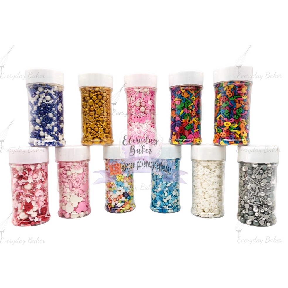 EVERYDAY BAKER- 85grams Edible Confetti Sprinkles | Shopee Philippines