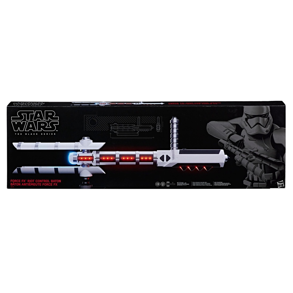 Star Wars The Black Series Force FX Z6 Riot Control Baton | Shopee ...
