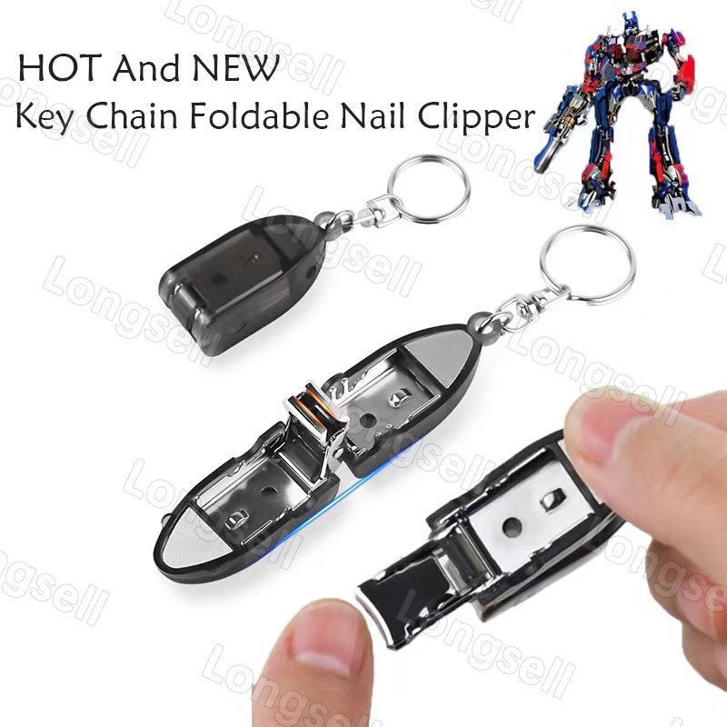 Creative Mini Stainless Steel Foldable Hand Toe Nail Clippers Cutter ...