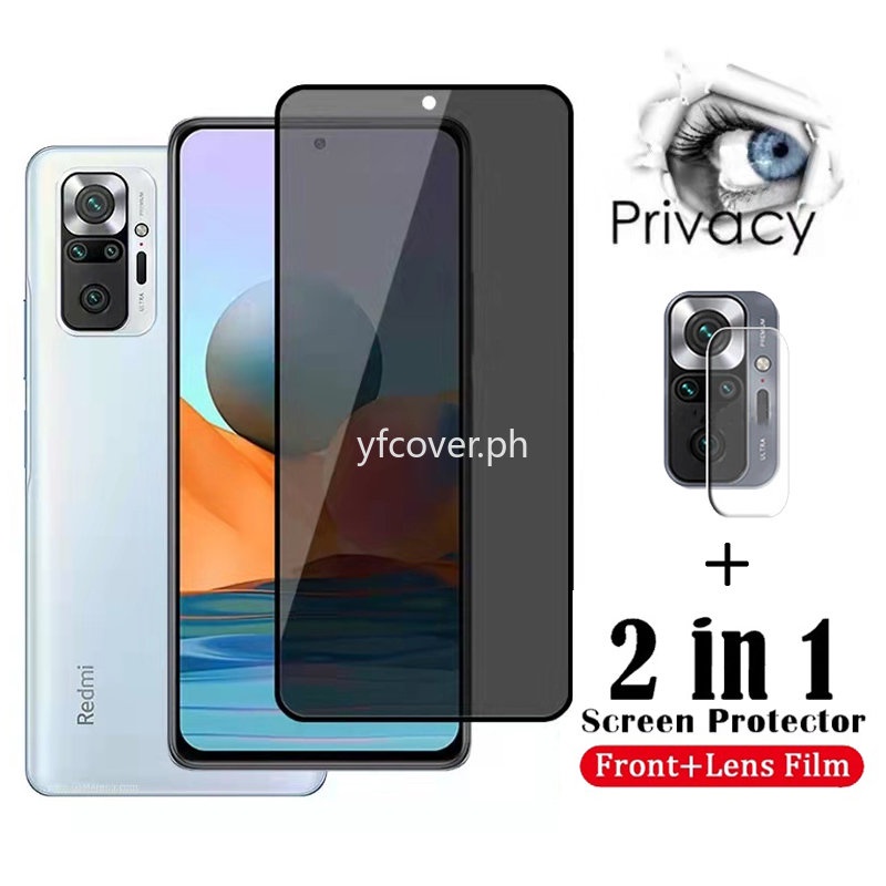 Redmi Note 11s 10s 9s 11 10 5G 9 8 7 Pro Max 10C 2 in 1 Full Coverage ...