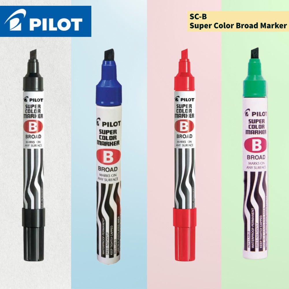 Pilot SC-B Super Color Marker Broad | Pilot Pen | Shopee Philippines