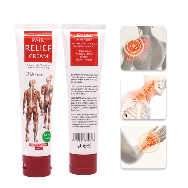 Pain Relief Cream Rub 100g Bunions Split Pain Relief Cream Rheumatoid ...