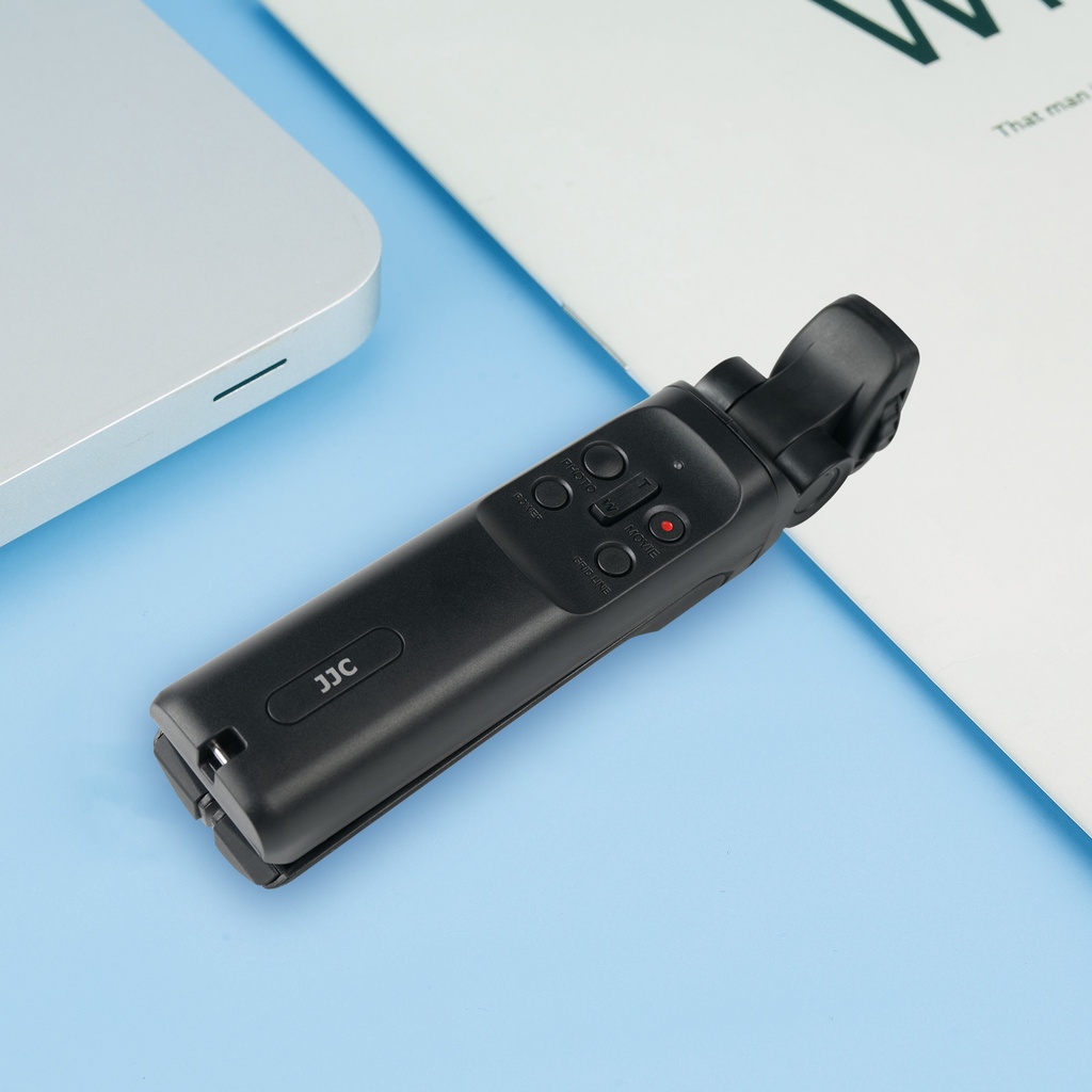 JJC TP-S2 Remote Control Mini Tripod Grip Replace GP-VPT1 for Camera Sony ZV-1 A7R5 A7M4 A7M3 ...