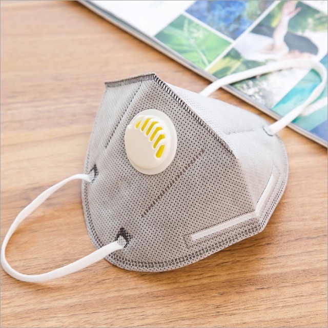 KN95 Dust Proof Mask Anti-dust with Breathing Valve Facemask | Shopee ...