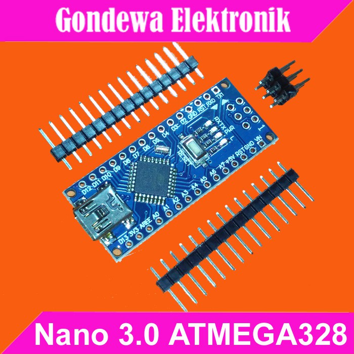 Nano 3 0 Controller Mini Usb Compatible Arduino Ch340 Atmega328 16mhz Shopee Philippines