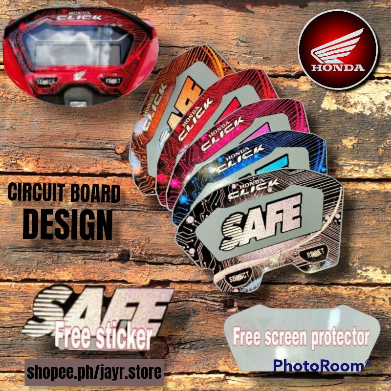 Panel Gauge Screen Protector For Honda 125i/150i Version 1 & 2 | Shopee ...