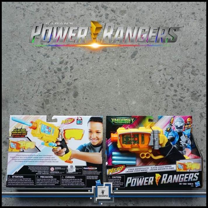Nerf Power Rangers Beast Morphers Striker Morpher Blaster | Shopee ...