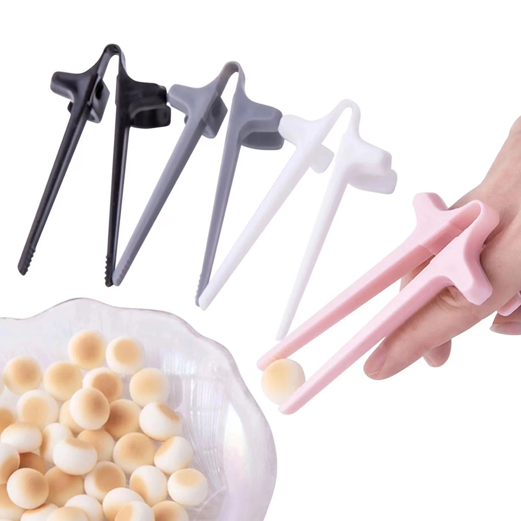 Reusable Snack Clips Lazy Assistant Potato Chips Pick Finger Chopsticks ...