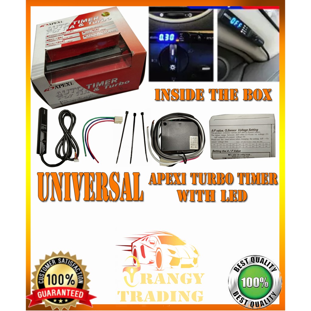 Universal APEXI Turbo Timer (Car Accessories) | Shopee Philippines