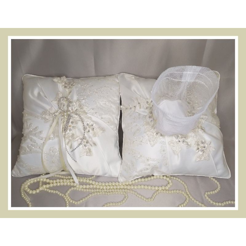 Wedding Pillows Accessories Arrhae and Ring | Shopee Philippines