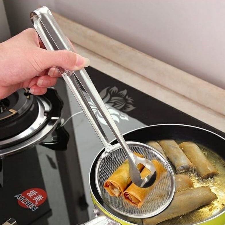 Fried Tongs With Oil Drain/Tongs/Tongs/Tongs/Frying Tongs/Tongs ...