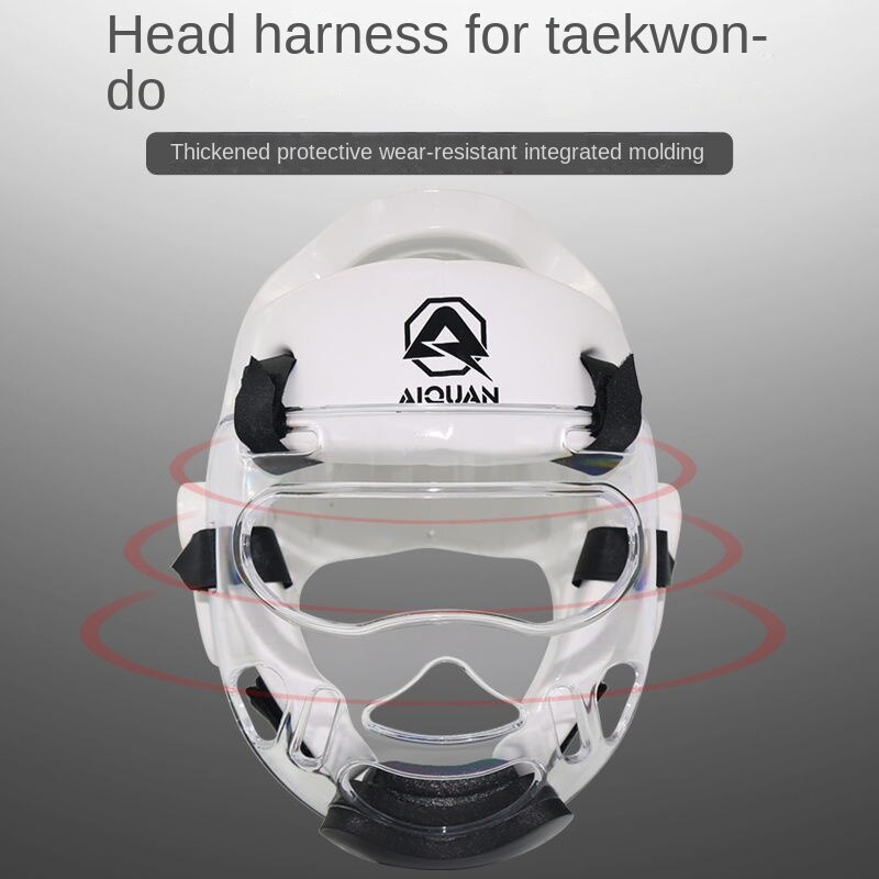 Taekwondo Protective Helmet Removal Hood Equipment Cap Karate Armor ...