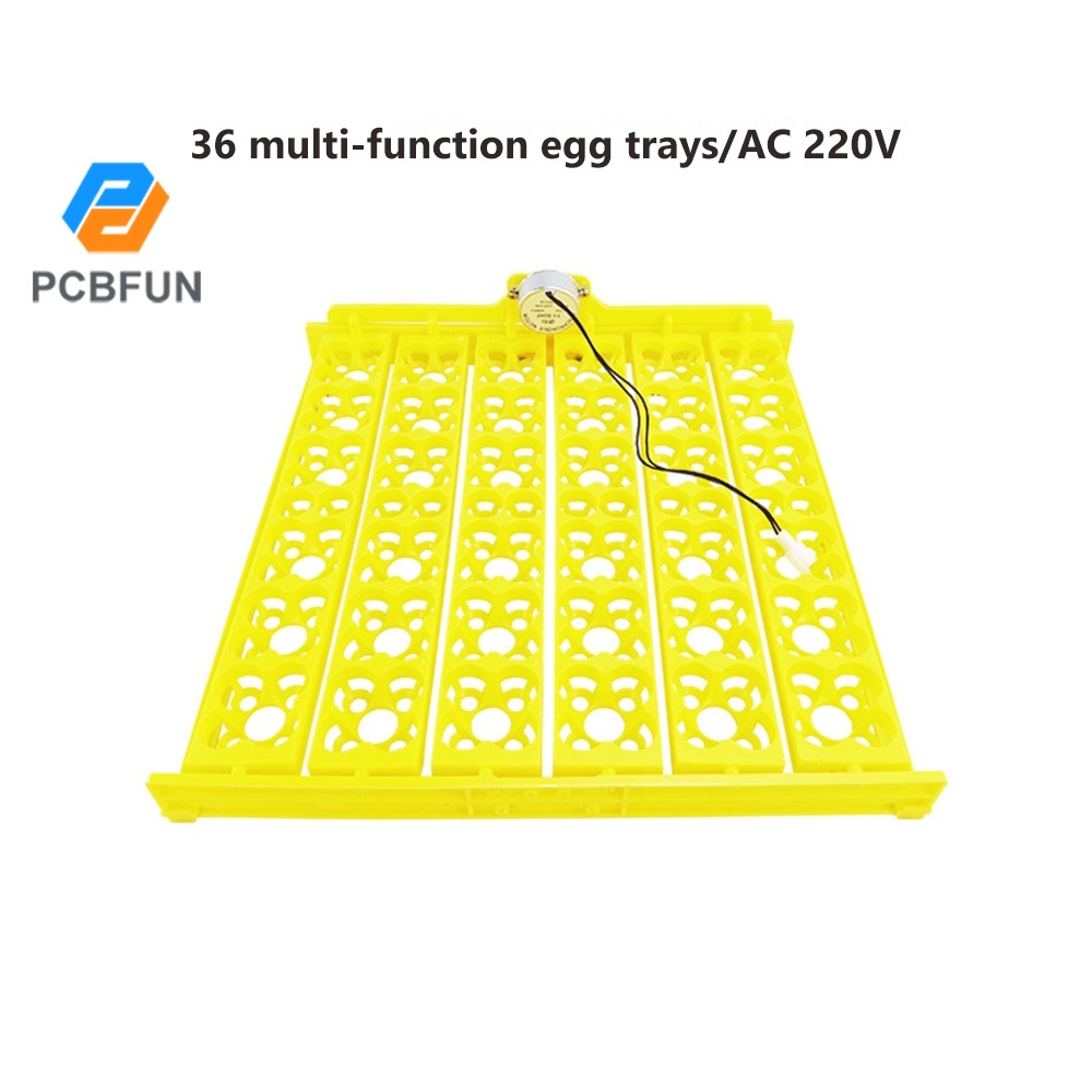 Pcbfun Automatic Egg Incubator Capacity 36 Chicken 156 Bird Tray W ...