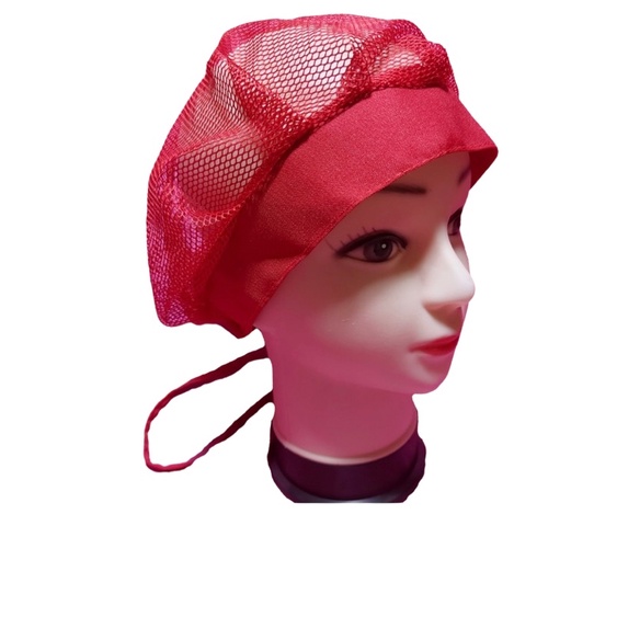 HAIRNET WASHABLE/ADJUSTABLE/UNISEX (GREEN,RED,yellow,BLUE) | Shopee ...
