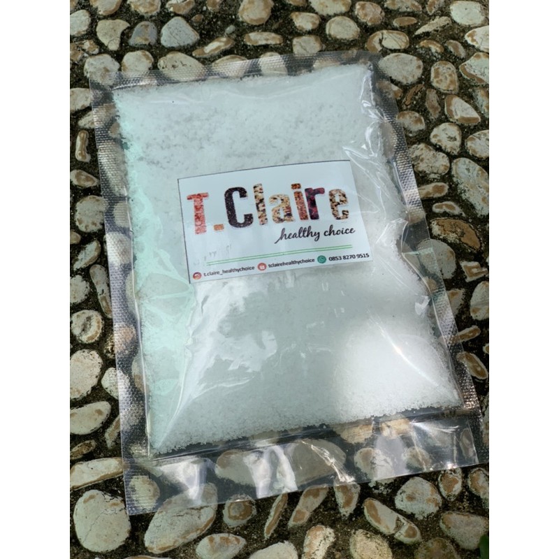 Balinese natural Sea Salt 100gr (Unbleached, hand harvested, all ...