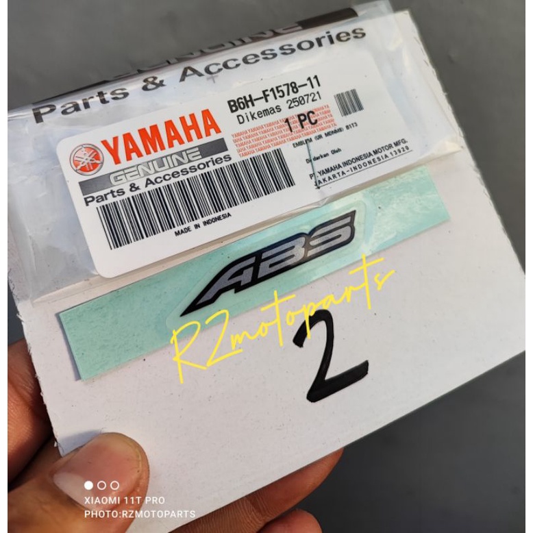 NMAX V2 / AEROX ABS STICKER PER PIECE | Shopee Philippines