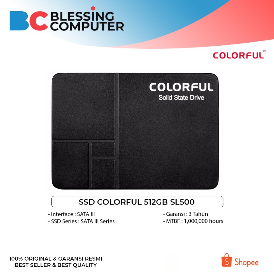 Colorful 512GB SL500 SSD | Shopee Philippines