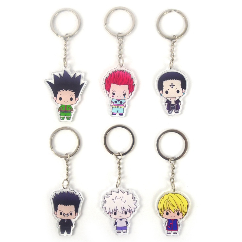 bhy Anime HUNTER x HUNTER Anime Killua Zoldyck Kurapika Key Chains ...