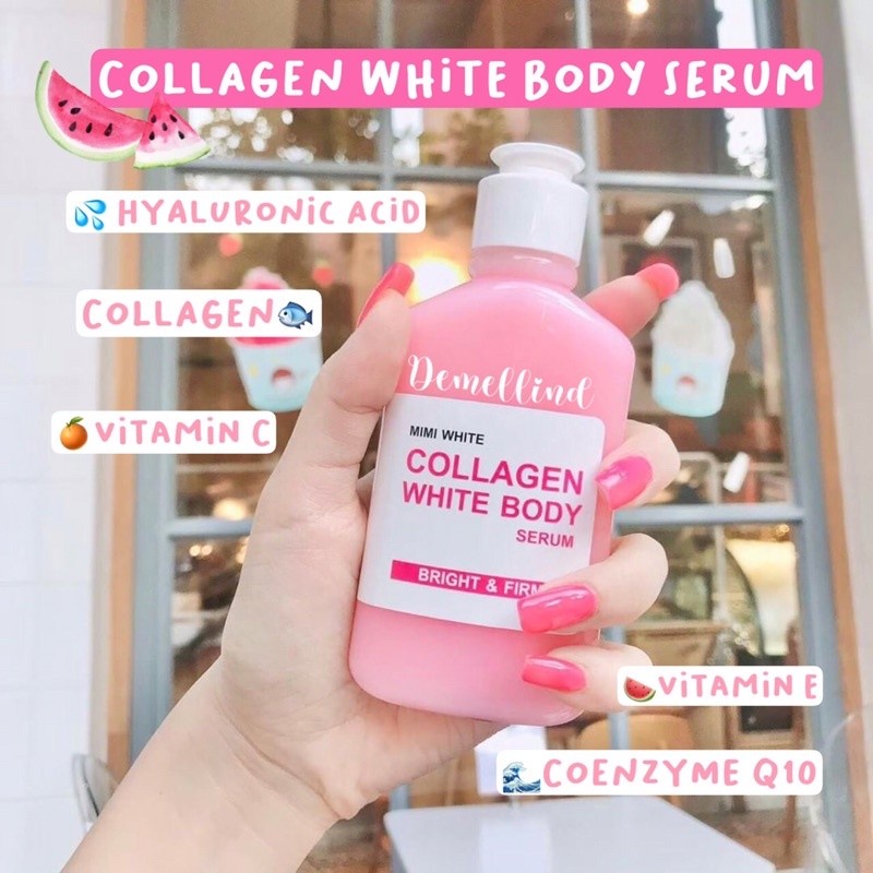 Mimi white collagen white body Serum + mimiwhite collagen 120ml ...