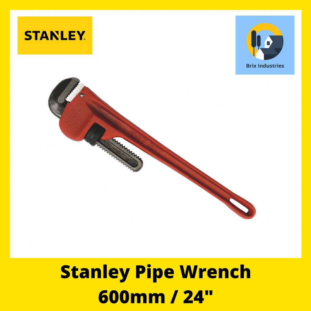 Stanley Pipes Wrench 24"/600mm #87-626-23 Heavy Duty | Shopee Philippines