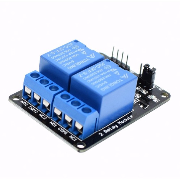 Photocoupler 5V 2 channel relay module low level trigger 2 relay module ...