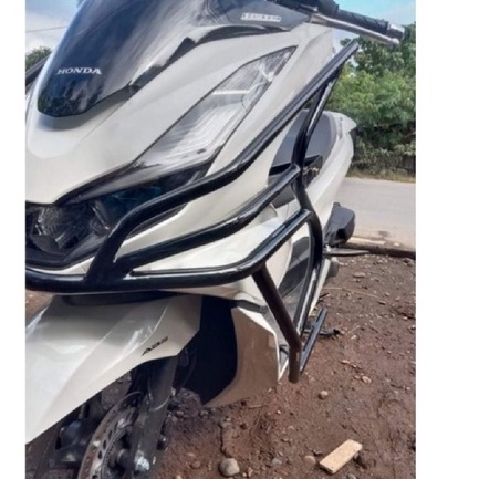 HONDA PCX 160 Full Armor Crash Guard (Powder Coating) | Shopee Philippines
