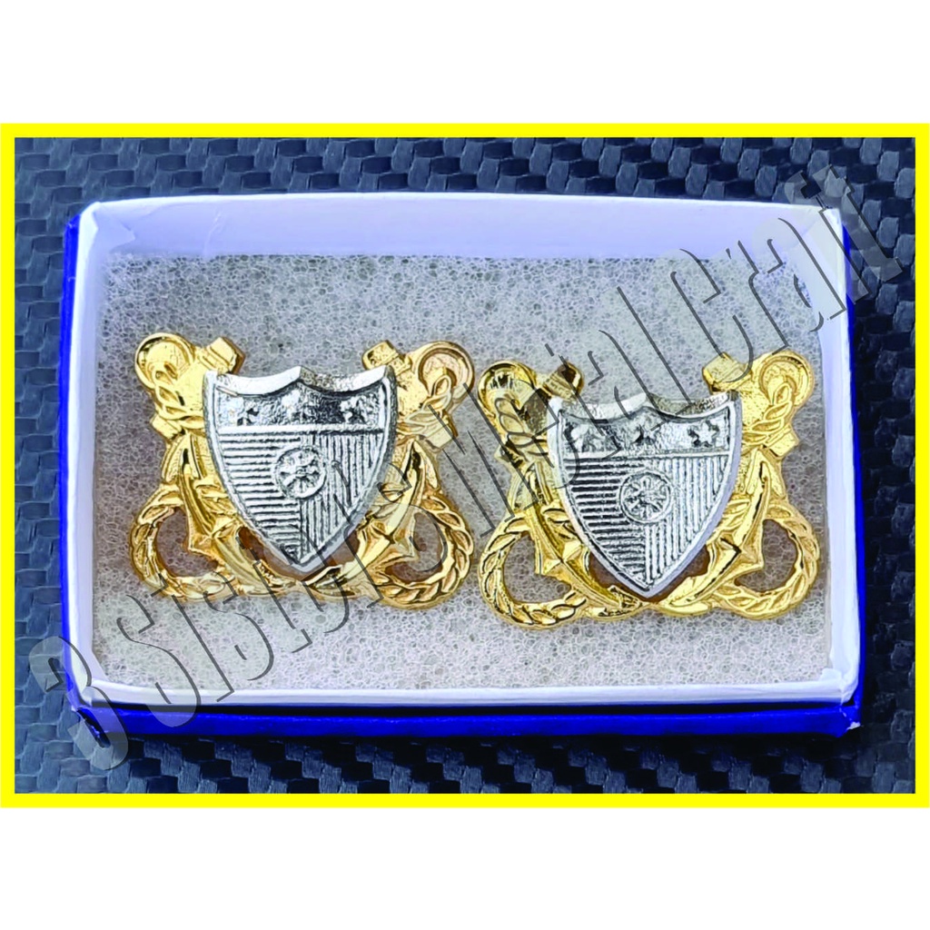 Chief Petty Officer(CPO) Collar Device Pair | Shopee Philippines