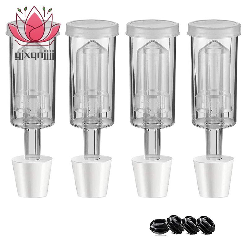 Fermentation Lids Airlock Kit with 6Stopper,Air Locks Fermentation ...
