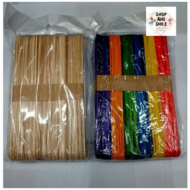 Popsicle sticks Jumbo 50's | Shopee Philippines