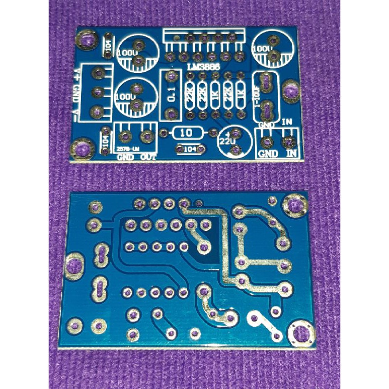 Circuit lm3886 Gainclone PCB GC Printed Sheet | Shopee Philippines