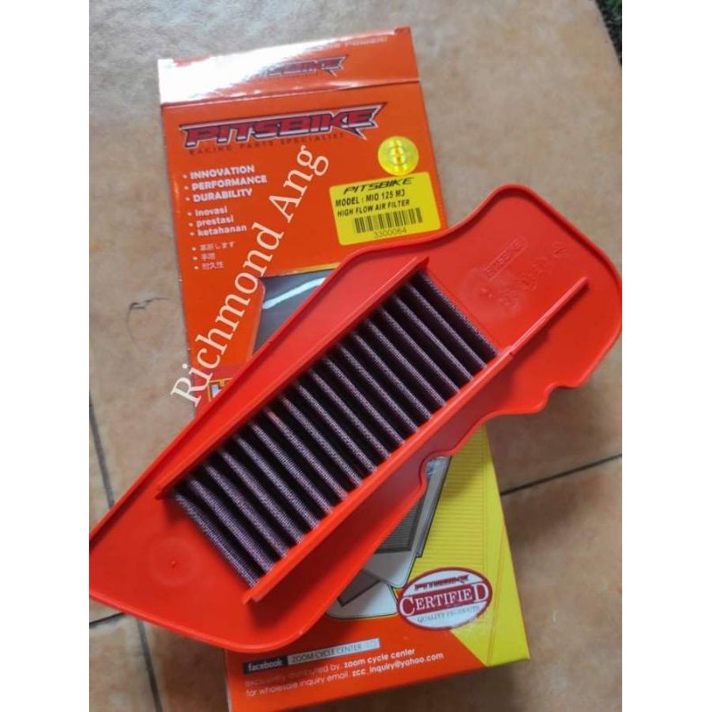 Pitsbike Racing airfilter air filter washable type Aerox Nmax 155 ...