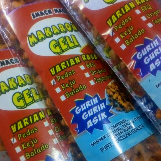 Makaroni Geli (magel Snack) | Shopee Philippines