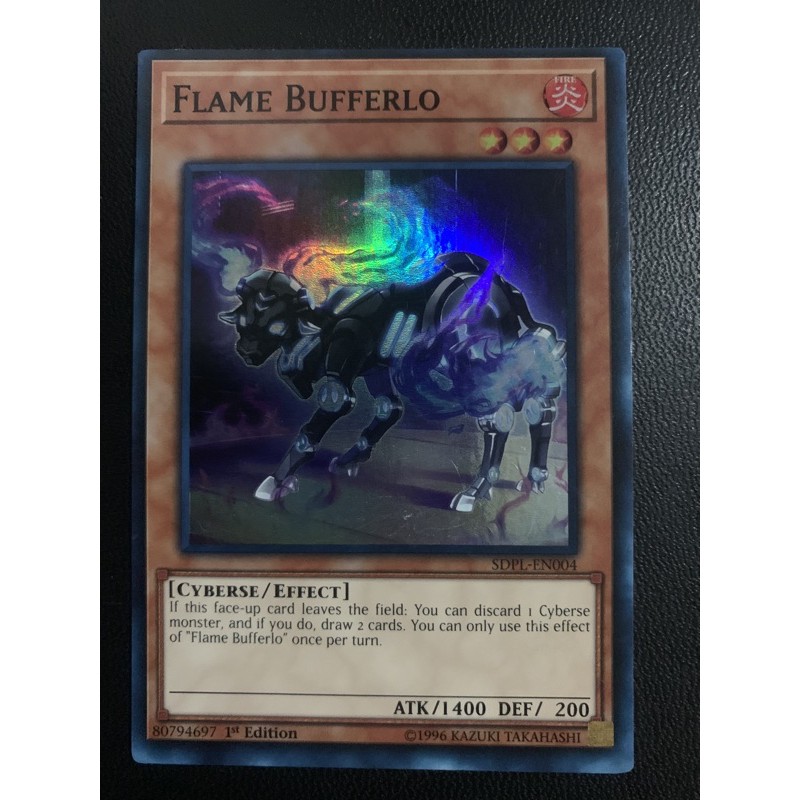 YuGiOh - Flame Bufferlo (TCG) | Shopee Philippines