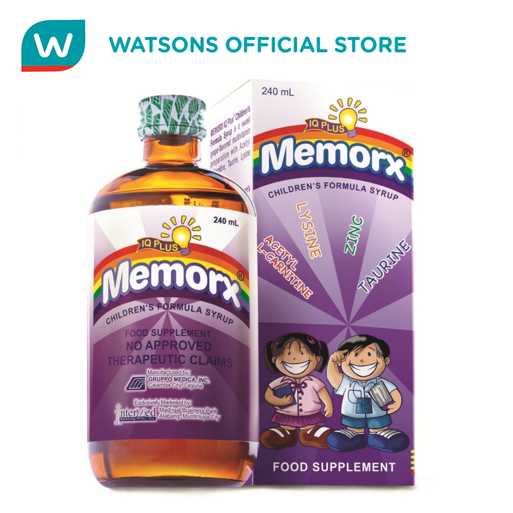 MEMORX Children Formula Syrup 240 mL | Shopee Philippines
