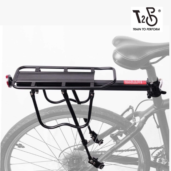 T2P Food Delivery Bicycle Rack With Side Quick Release Option Rear Rack ...