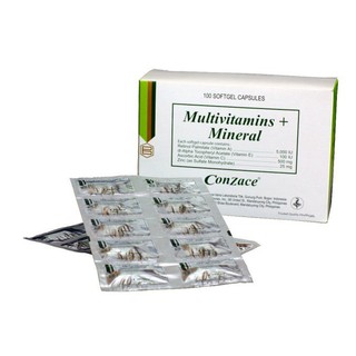 CONZACE SOFTGEL CAP - 1 box 100 SOFTGELS | Shopee Philippines