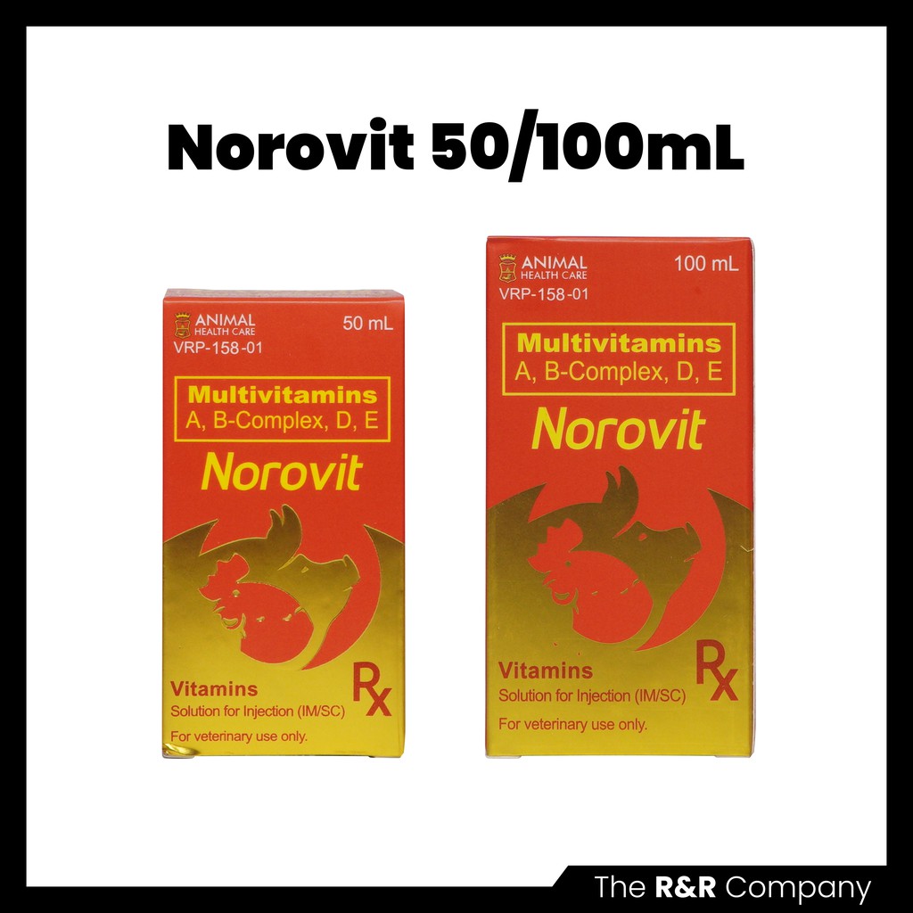 Norovit Multivitamins for Gamefowl/Sabong and Poultry 50mL/100mL ...